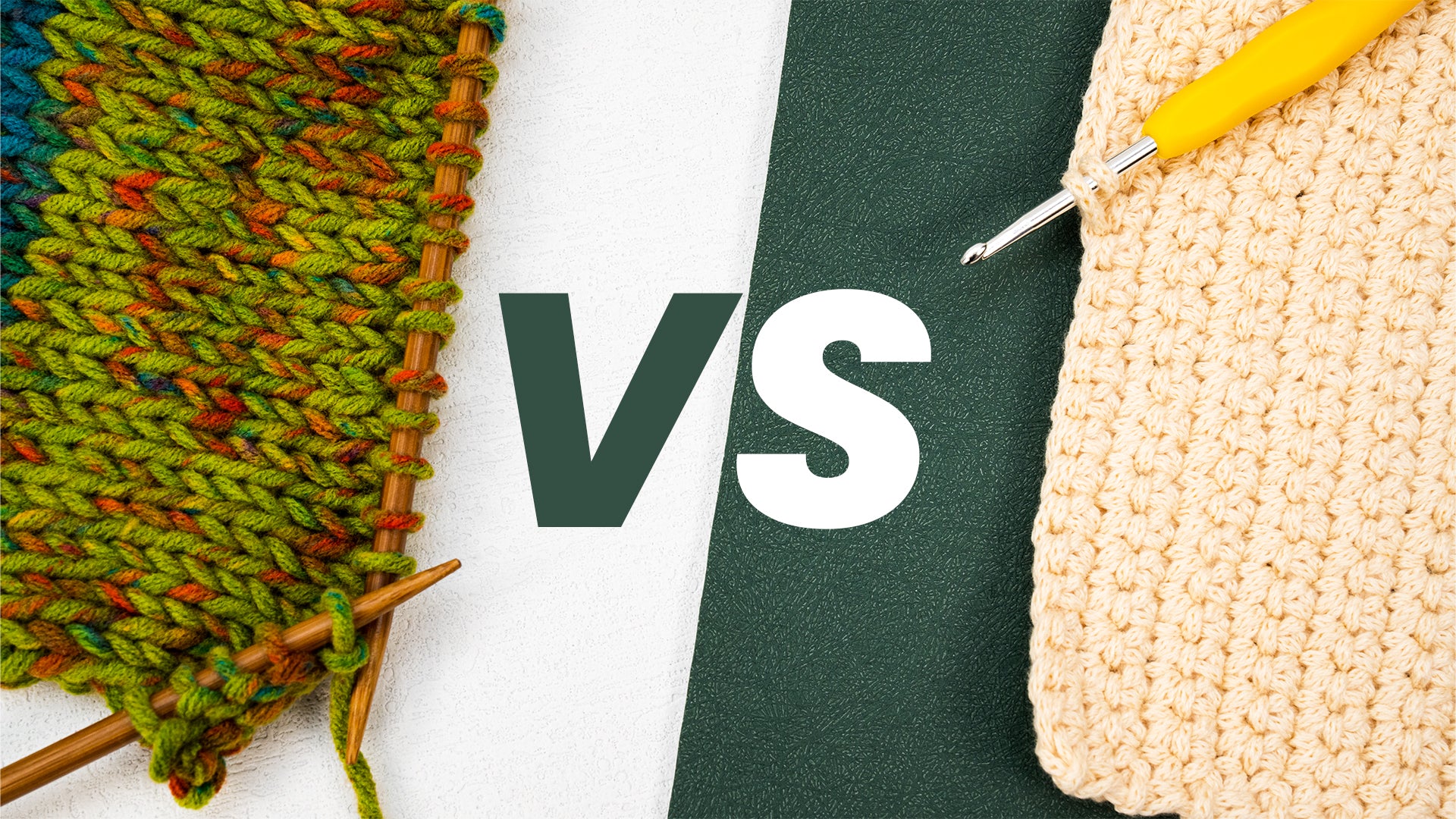 Knitting vs crochet: What's the difference？ – Yeezhee