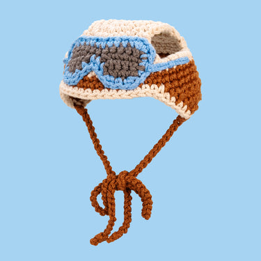 Cat's Aviator Hat Crochet Kit – Yeezhee
