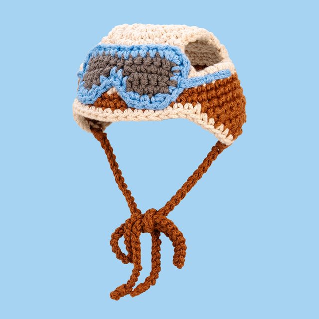 Cat's Aviator Hat Crochet Kit – Yeezhee