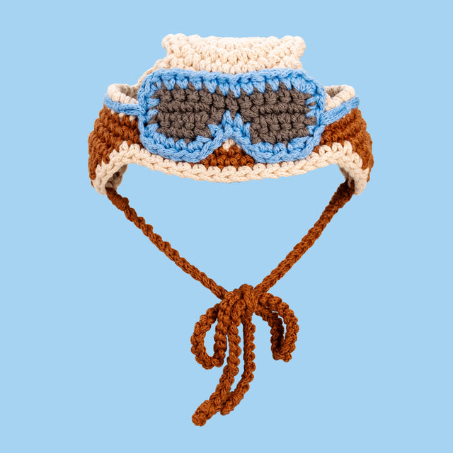 Cat's Aviator Hat Crochet Kit – Yeezhee