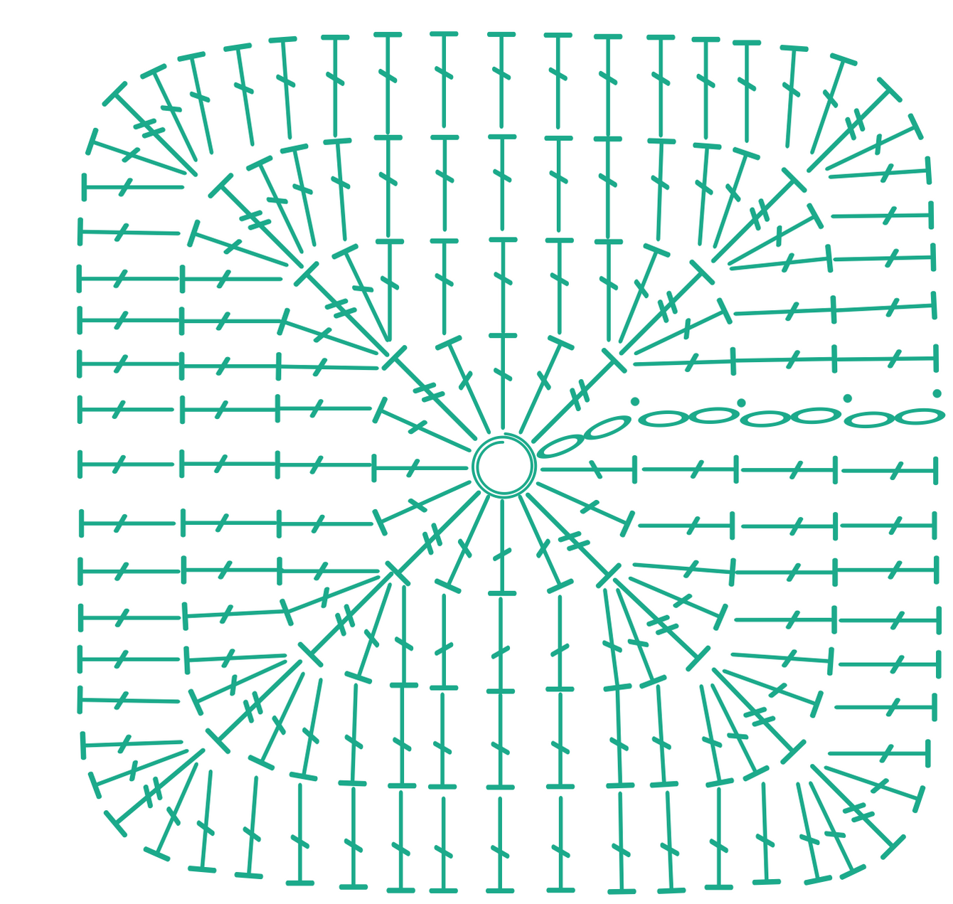Solid No Gaps Granny Square | Free Written and Diagram Patterns – Yeezhee