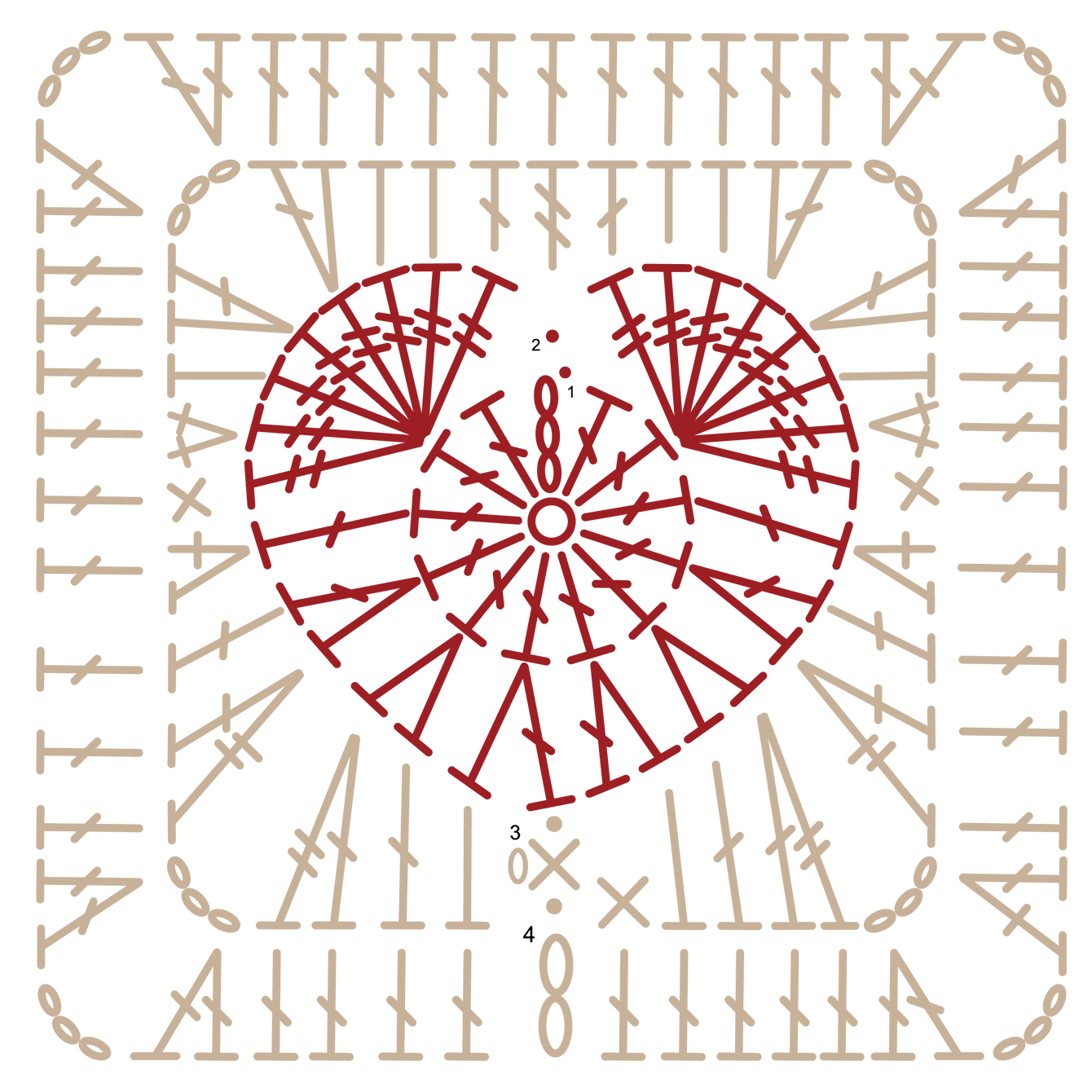 Heart Granny Square – Yeezhee