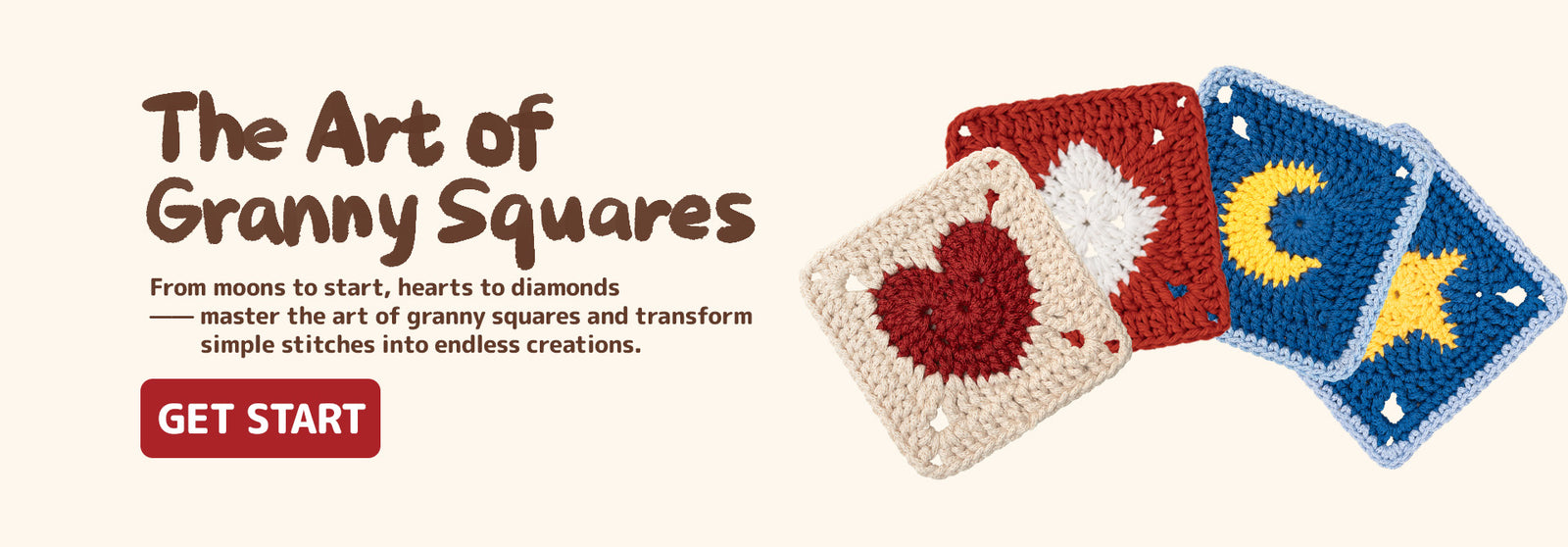 Granny Squares for Beginners | Yeezhee Online Store