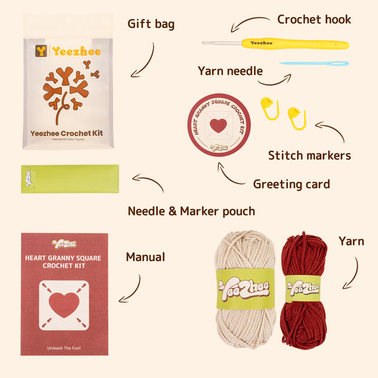 Granny Squares for Beginners | Yeezhee Online Store