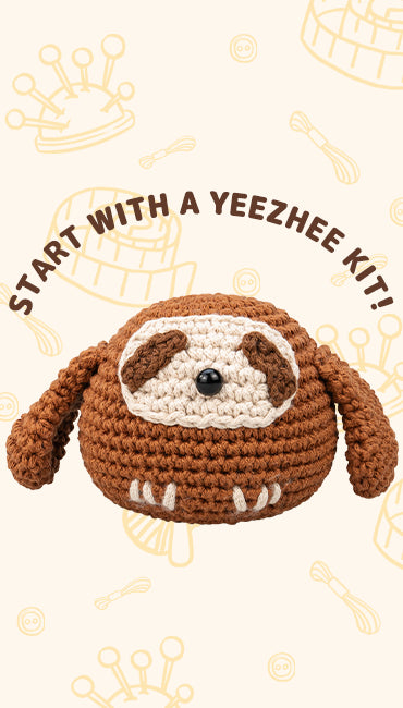 Moss The Sloth Crochet Kit – Yeezhee