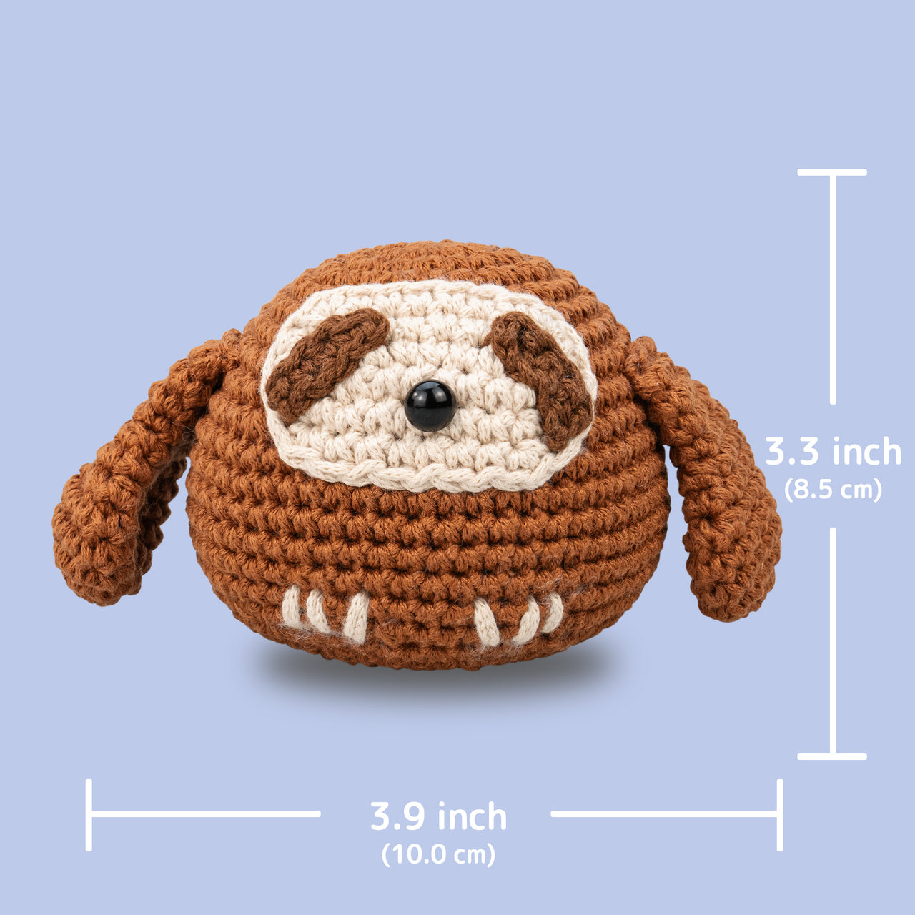 Moss The Sloth Crochet Kit – Yeezhee
