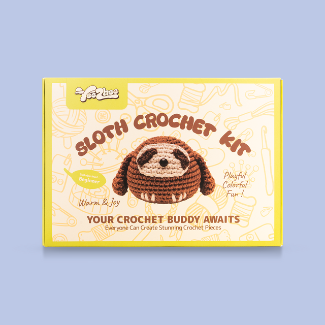 Moss The Sloth Crochet Kit – Yeezhee